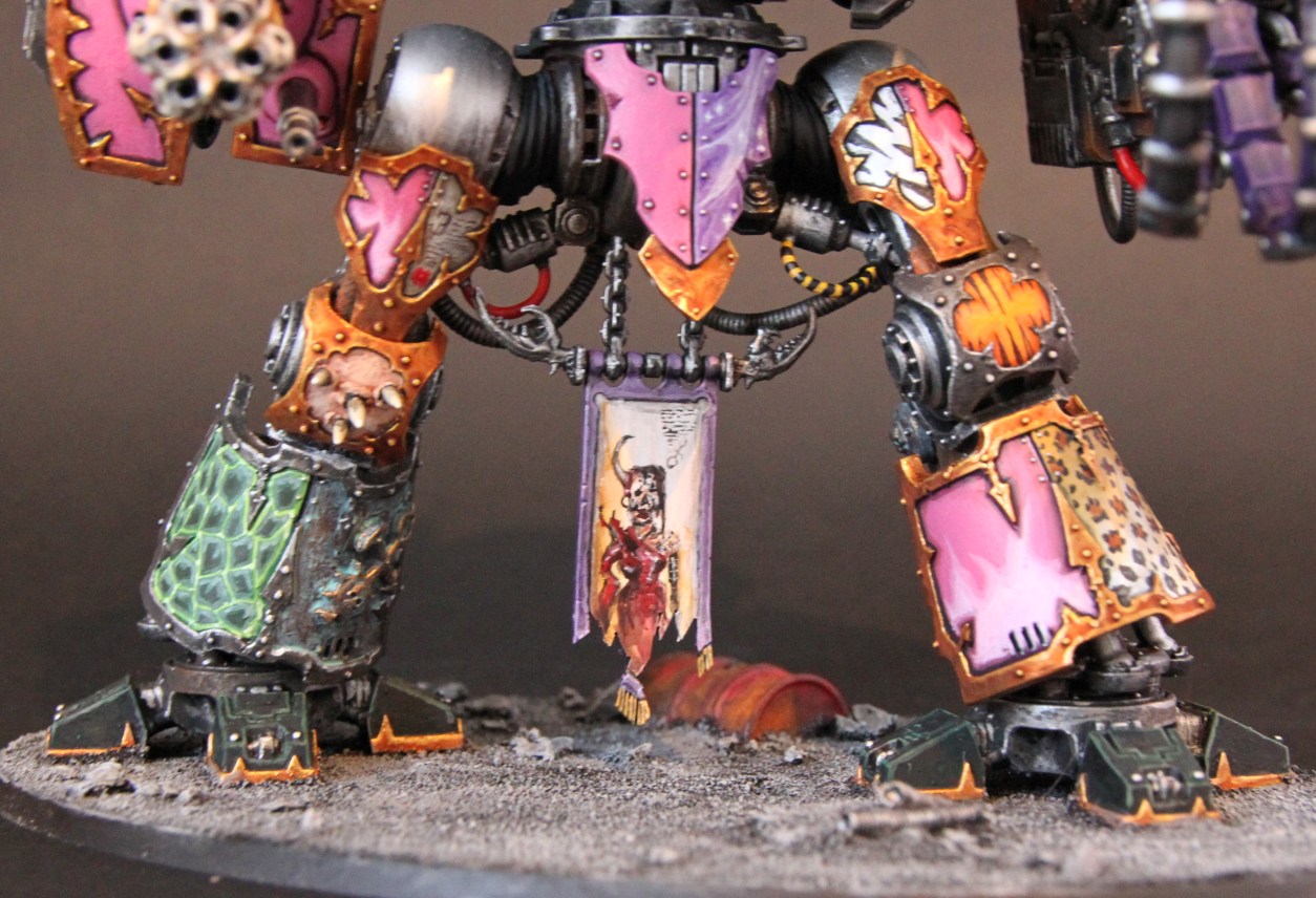 Dios Toros – Slaaneshi Imperial Knight | Heresy & Heroes